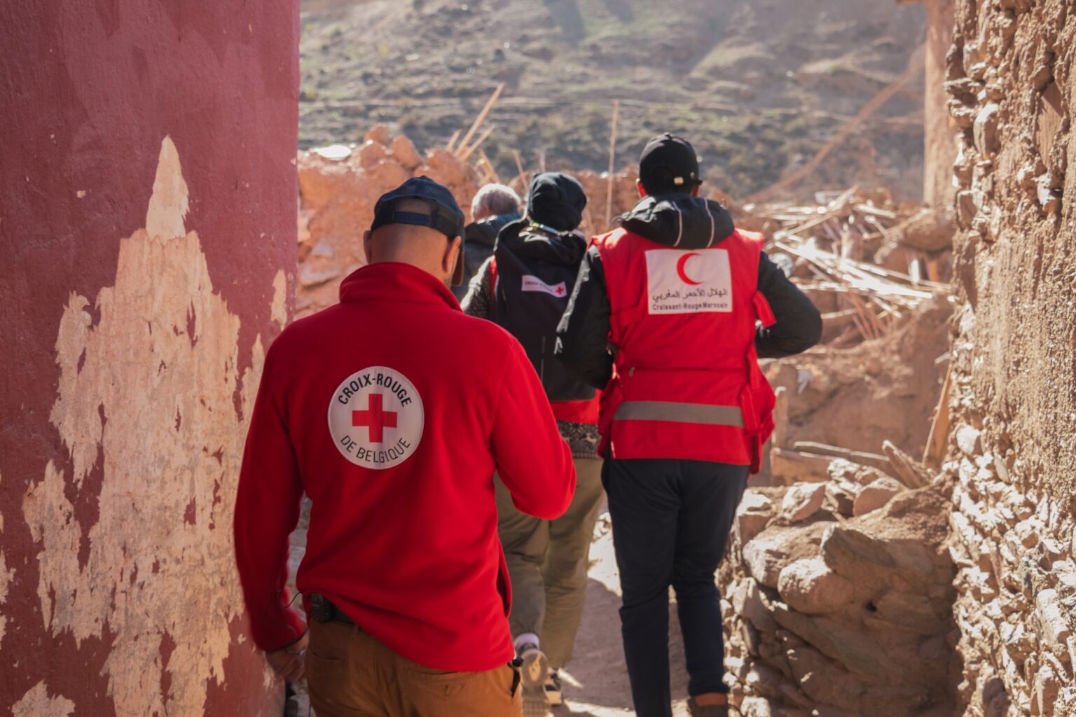 Croix-Rouge de Belgique : urgence humanitaires internationales