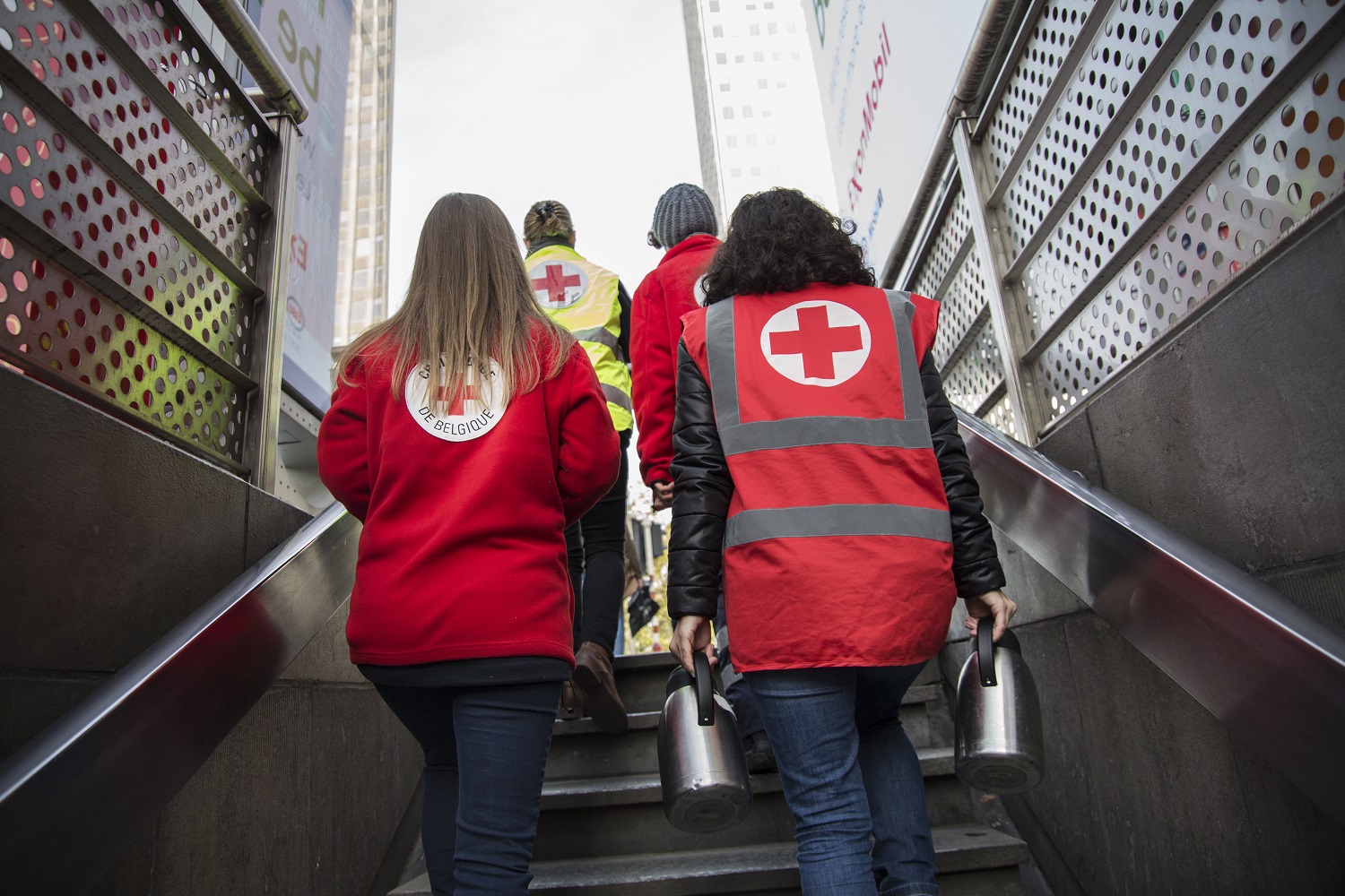 Devenir bénévole à la Croix-Rouge de Belgique